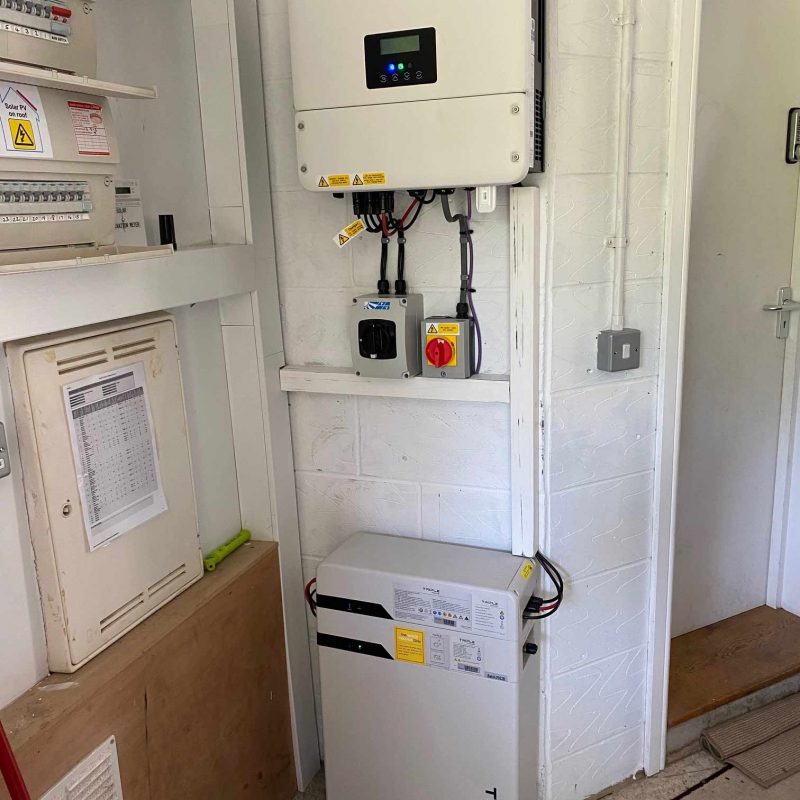 Solax Inverter With 6KWH Battery - Energy Storage Installation